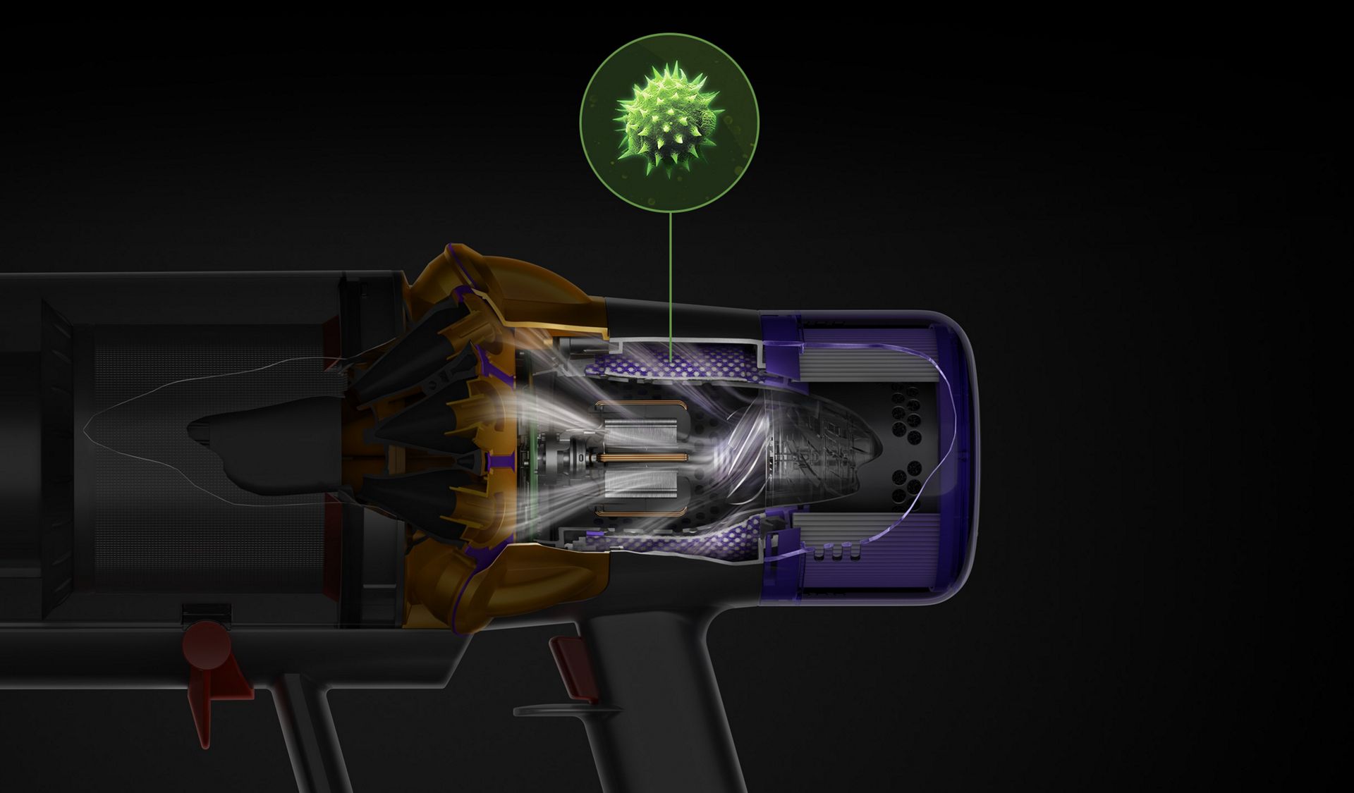 Dyson V15™ vezeték nélküli porszívó – Áttekintés | Dyson